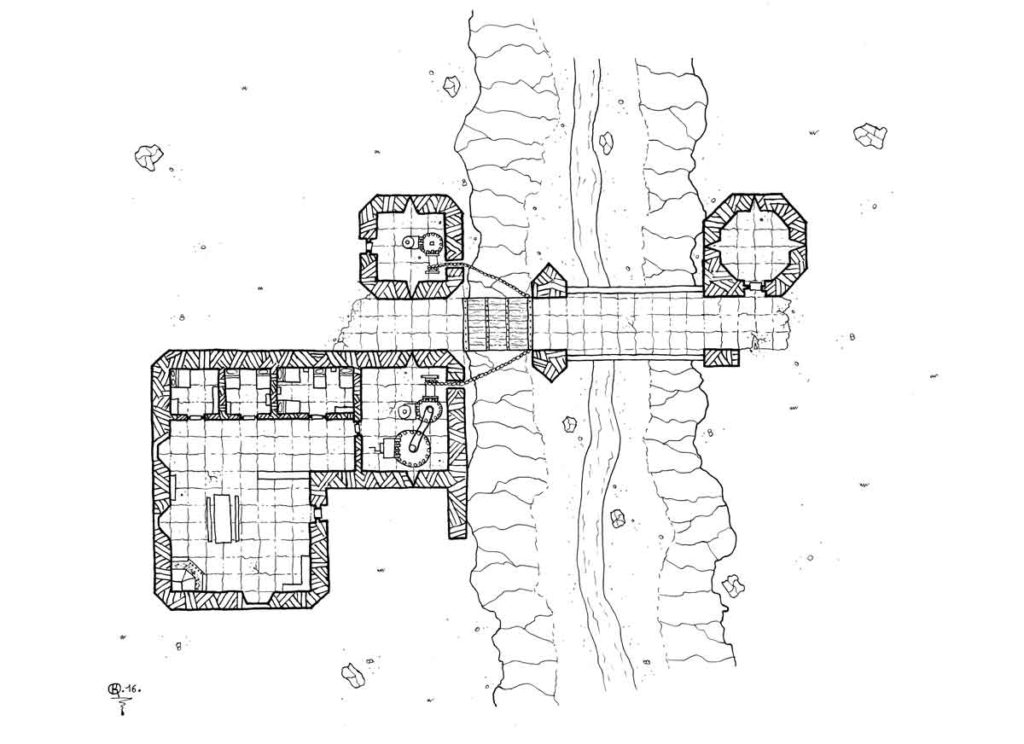 Falast's bridge - Kosmic Dungeon