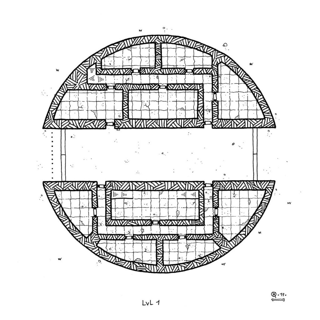 Fortified gates - Kosmic Dungeon
